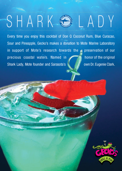 The Shark Lady Philanthropic Cocktail to benefit Mote Marine Laboratory ...